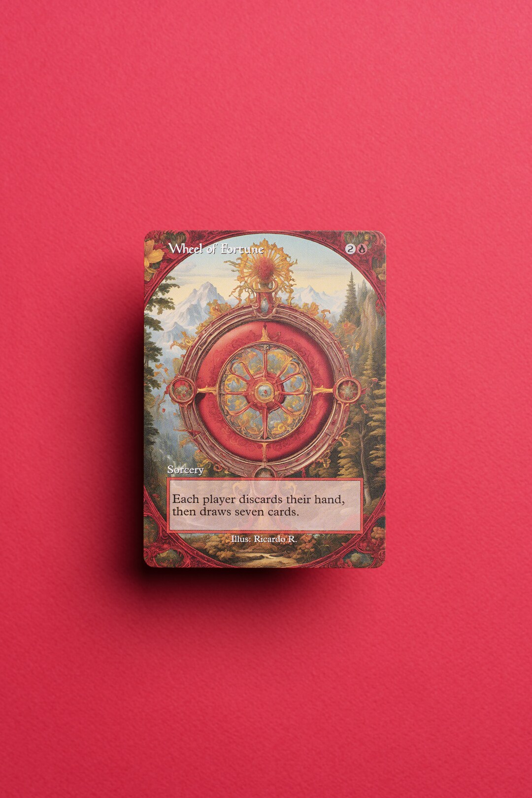 Wheel of Fortune MTG Custom Cards, Commander Alternate Art Magic MTG ...