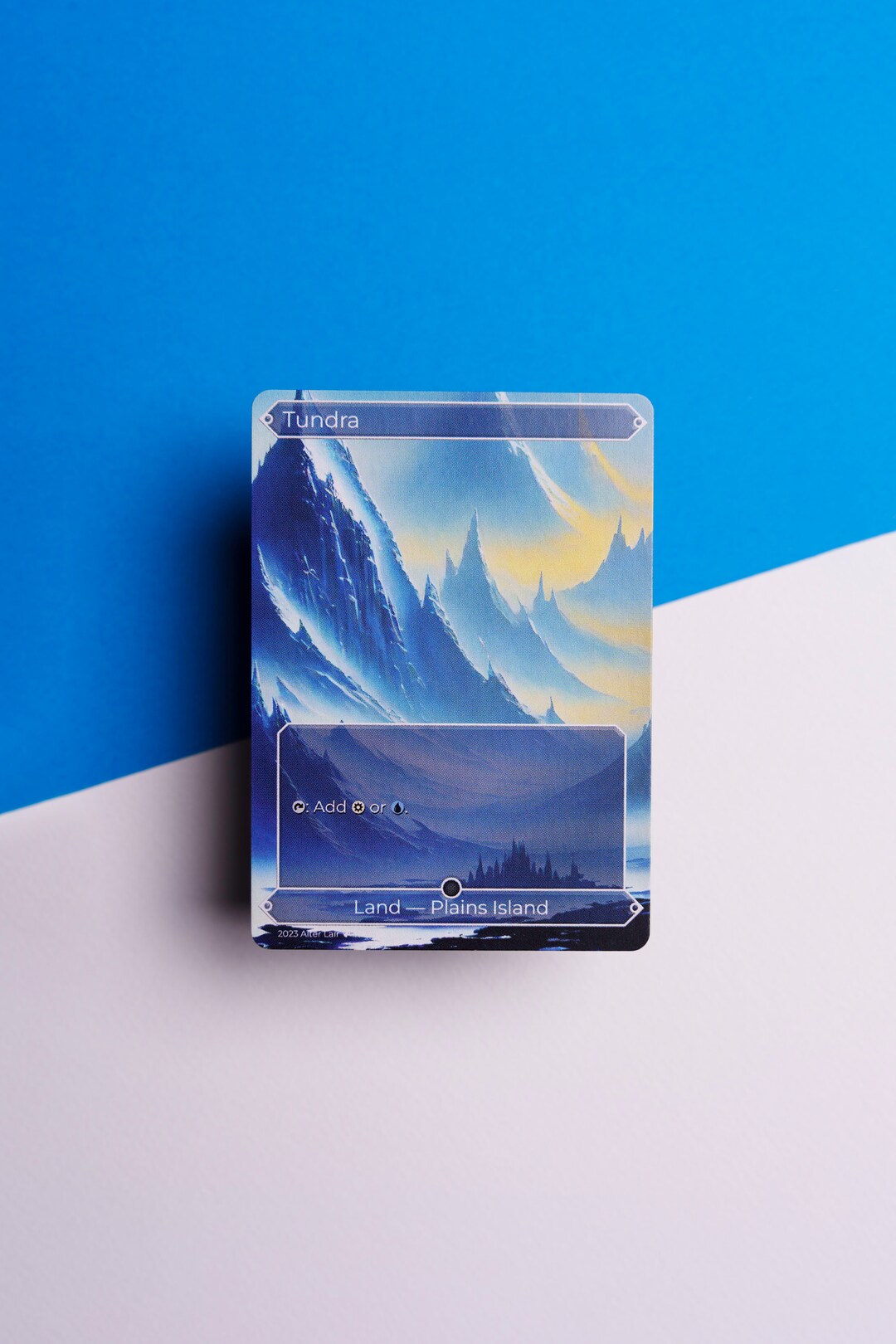 Tundra MTG Custom Cards, Commander Alternate Art Magic MTG Alters Full ...