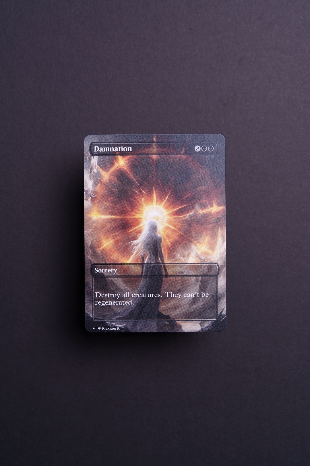 Damnation MTG Custom Cards , Commander Alternate Art Magic MTG Alters ...