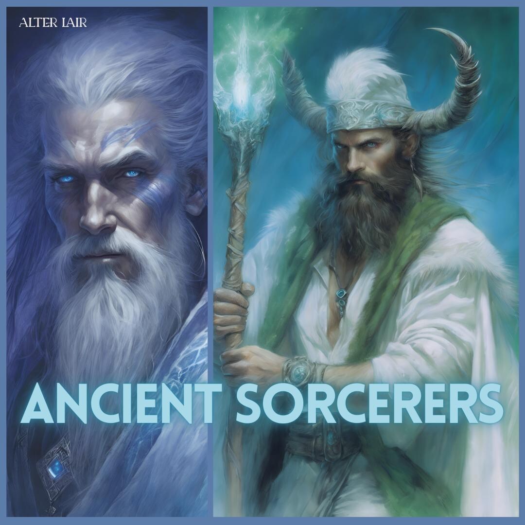 Ancient Sorcerers Bundle MTG Custom Cards , Commander Alternate Art ...