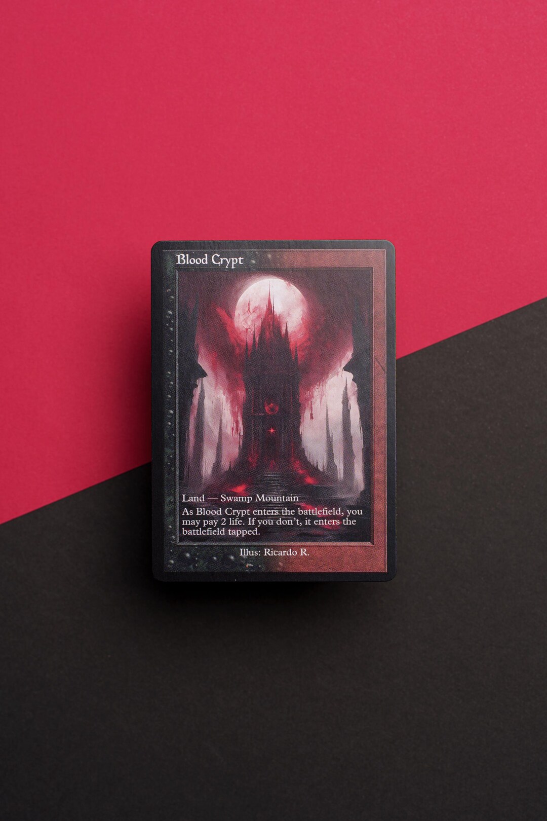 Blood Crypt MTG Custom Cards , Commander Alternate Art Magic MTG Alters ...
