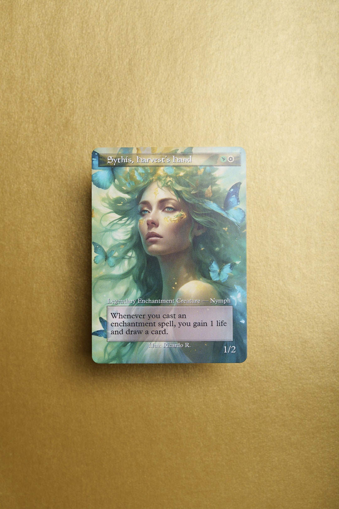 Sythis, Harvest's Hand MTG Custom Cards , Commander Alternate Art Magic ...