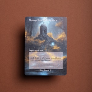 Urborg, Tomb of Yawgmoth MTG Custom Cards , Commander Alternate Art ...