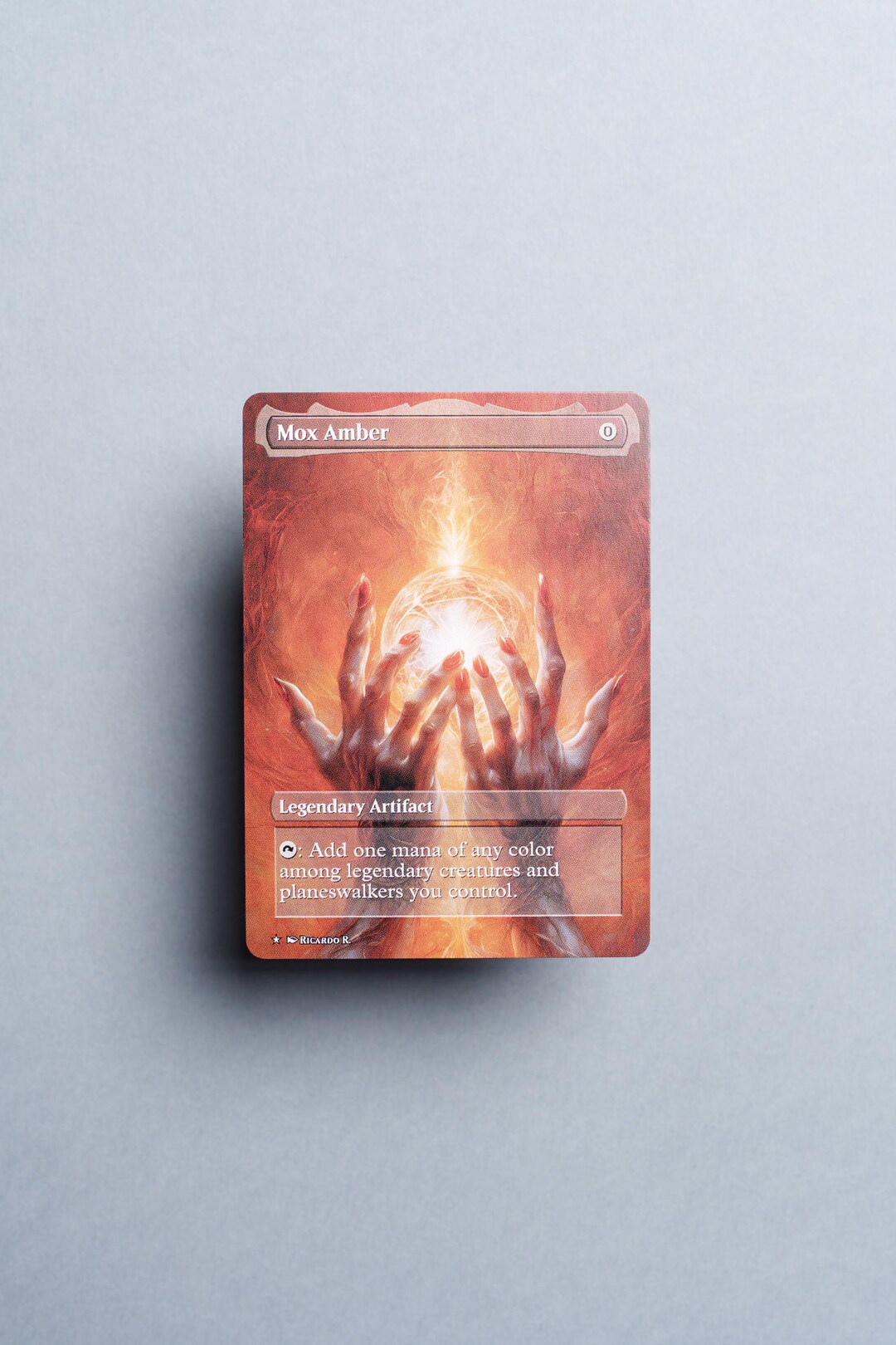 Mox Amber MTG Custom Cards, Commander Alternate Art Magic MTG Alters ...