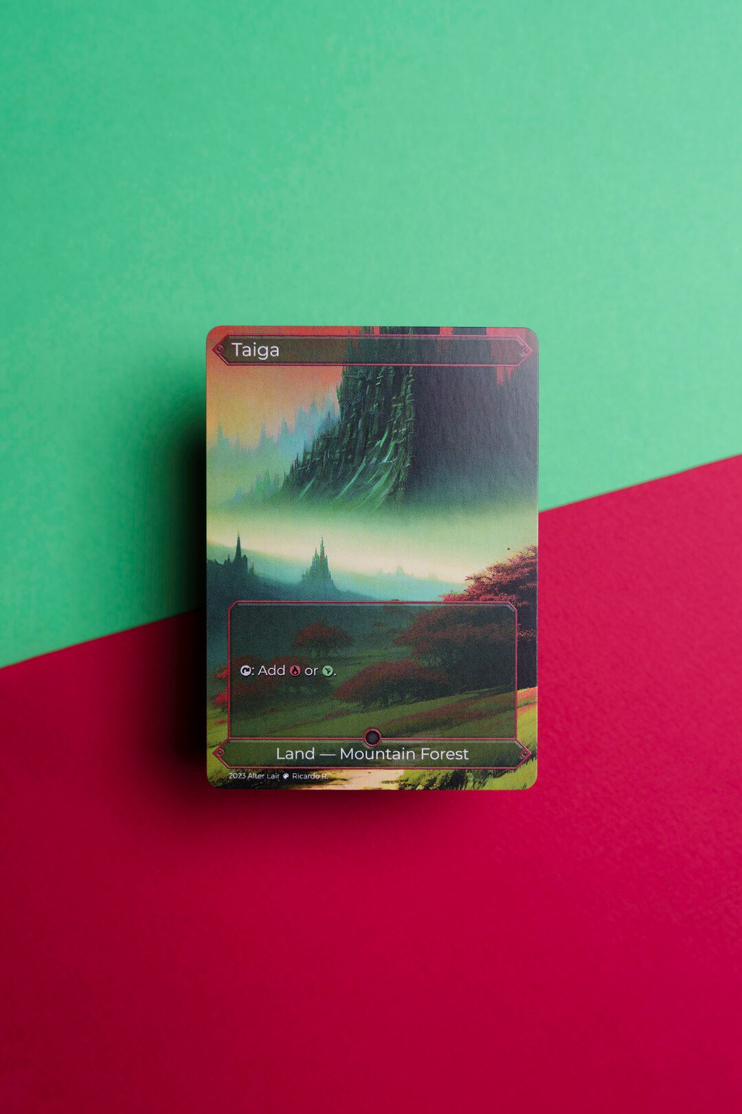 Taiga MTG Custom Cards, Commander Alternate Art Magic MTG Alters Full ...