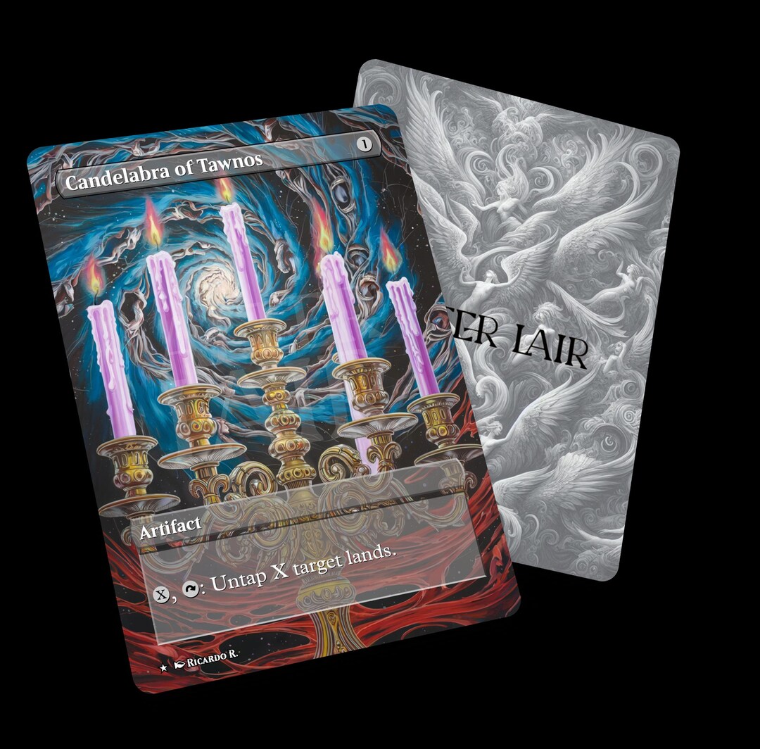 Candelabra of Tawnos MTG Custom Cards, Commander Alternate Art Magic ...
