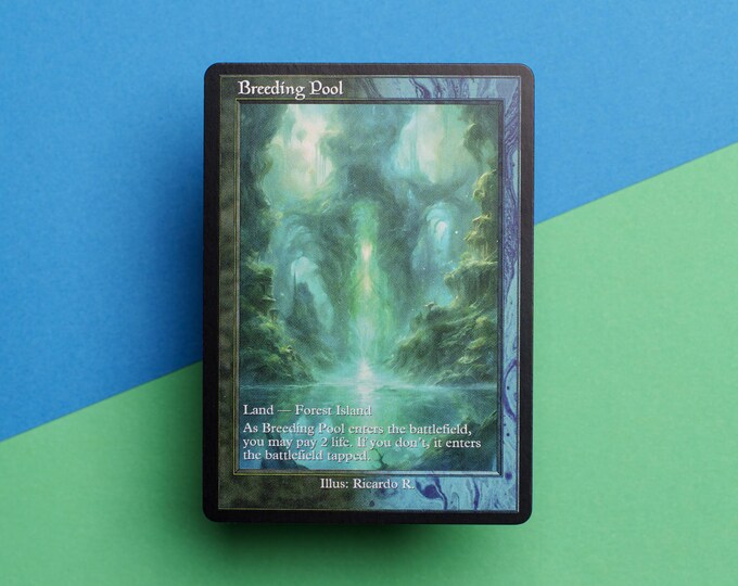 Breeding Pool MTG Custom Cards, Commander Alternate Art Magic MTG ...