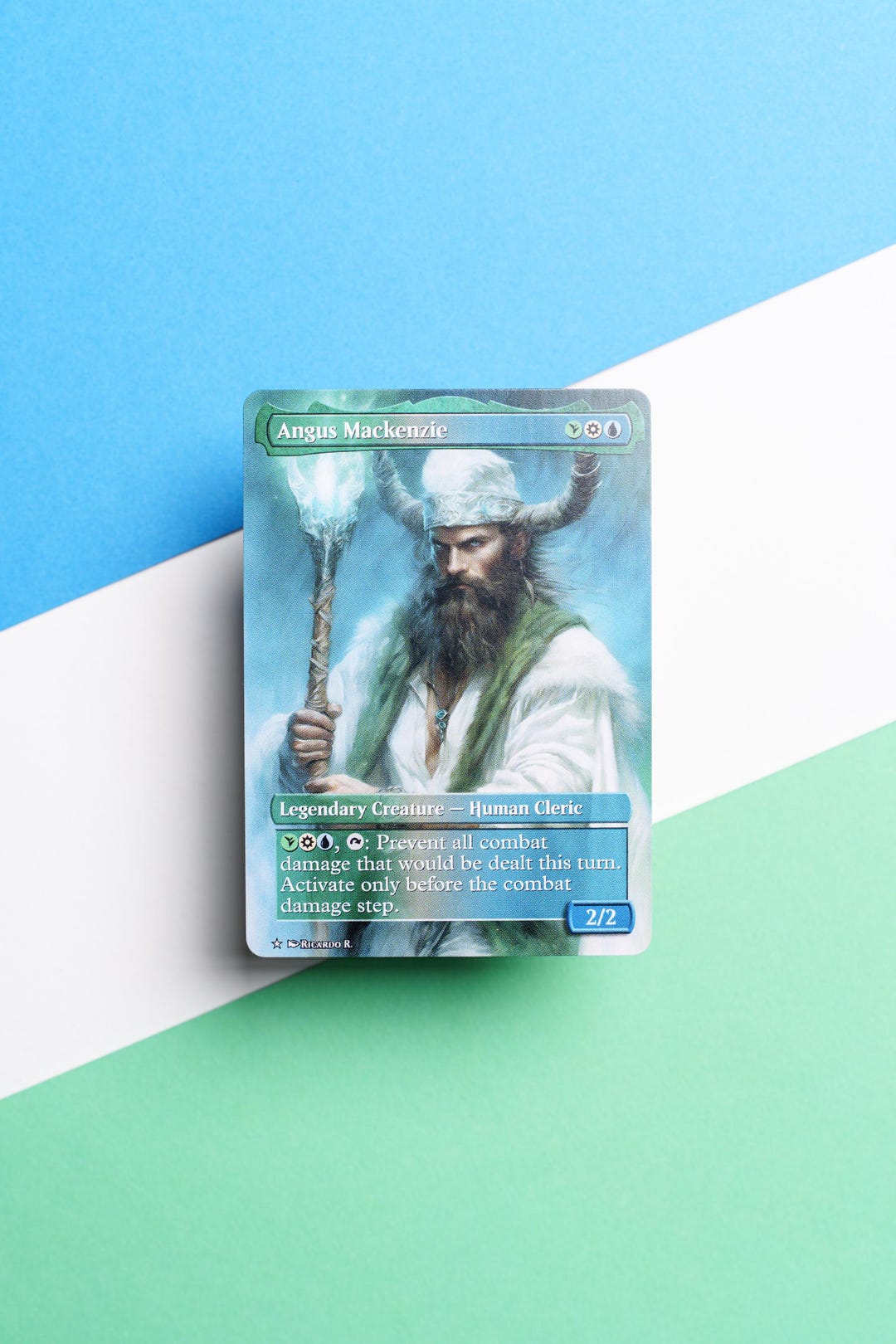 Angus Mckenzie MTG Custom Cards, Commander Alternate Art Magic MTG ...