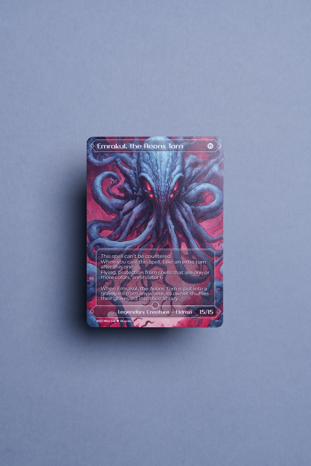 Emrakul, the Aeons Torn MTG Custom Cards, Commander Alternate Art Magic ...