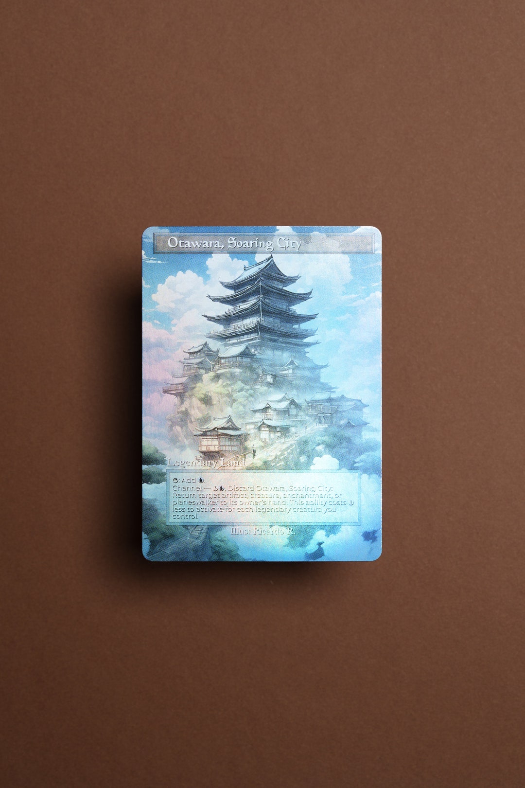 FOIL Otawara, Soaring City MTG Custom Cards , Commander Alternate Art ...