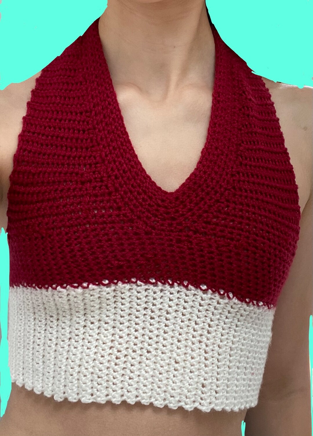 Ginny Halter Neck Crochet PDF Pattern - Etsy