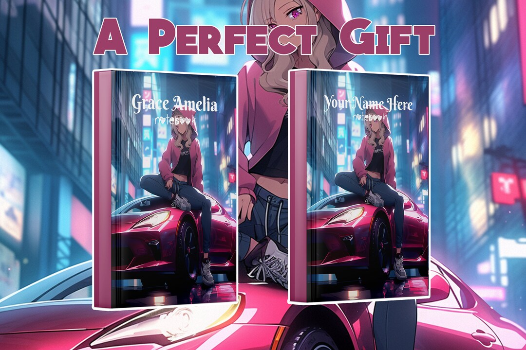 Anime Birthday Gift Anime Notebook Present Gift for Him Anime - Etsy