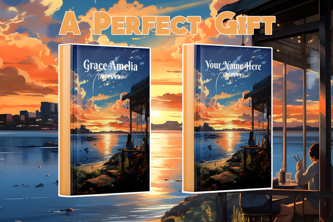 Anime Birthday Gift Anime Notebook Present Gift for Her Anime - Etsy