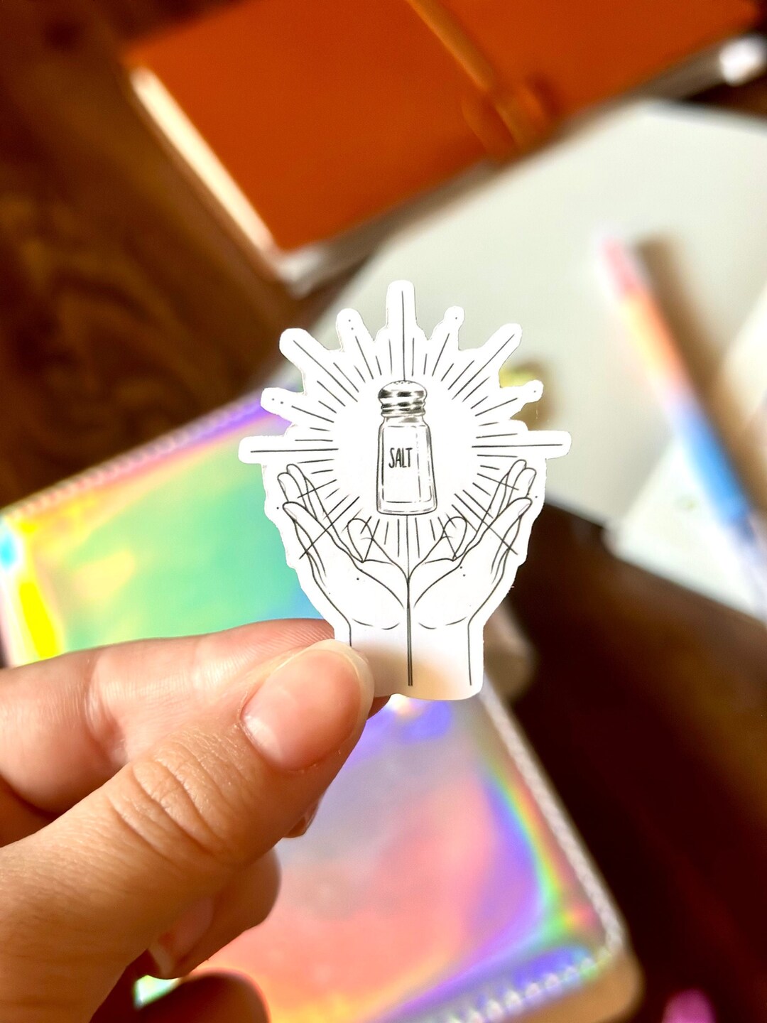 POTS "salty Salvation" Sticker Chronic Illness Humor Waterproof Vinyl ...