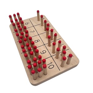 Montessori Rods,montessori,montessori Education,math Games,counting ...