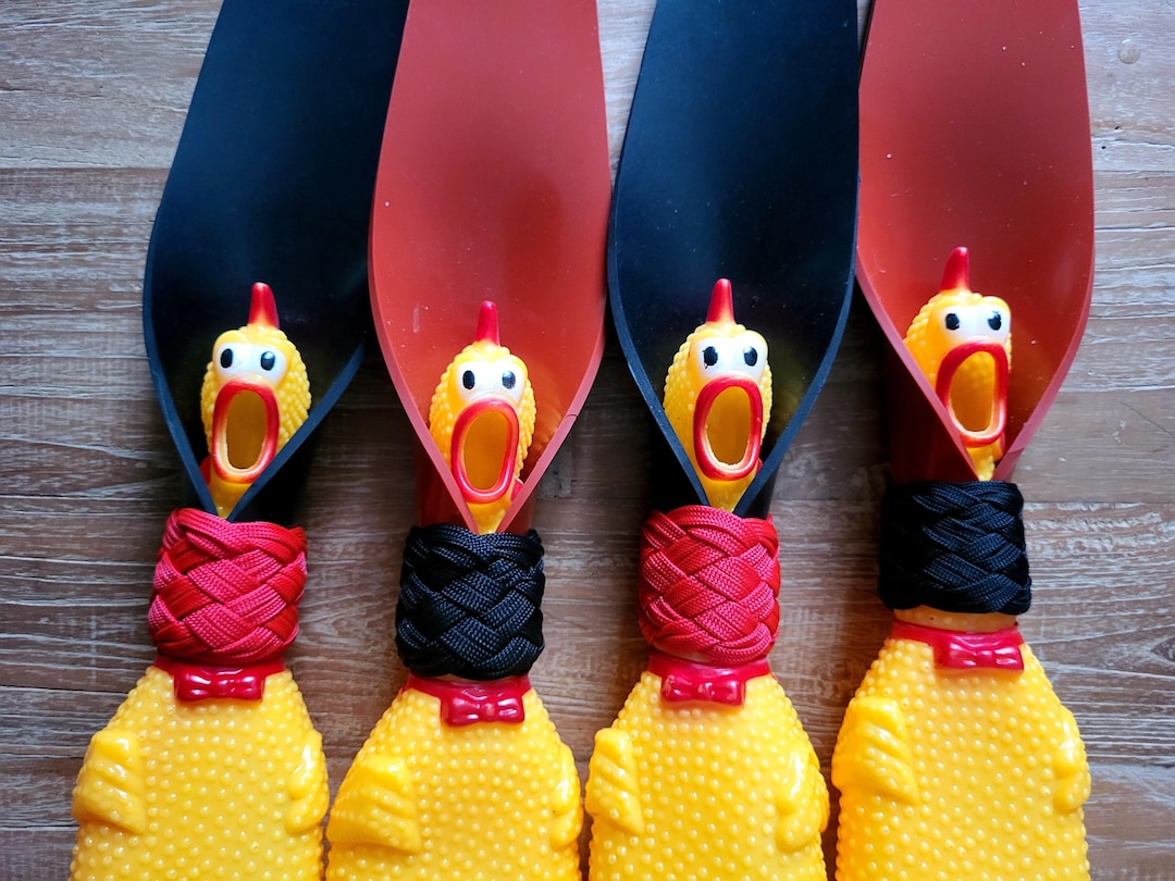 The Chicken Tong: BDSM Rubber Squeaky Toy With a 32cmtail | Playful and ...