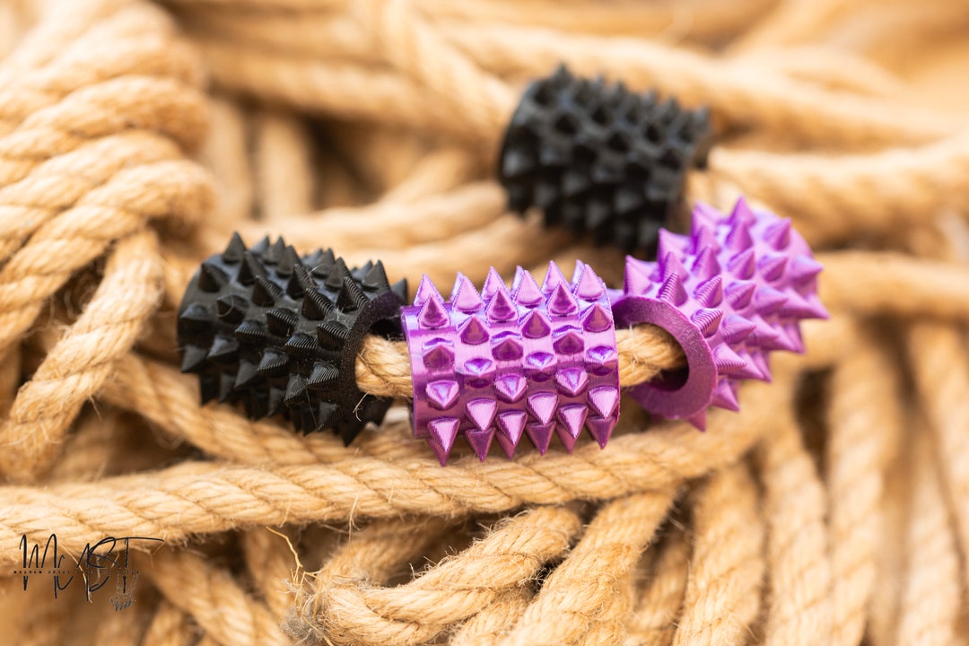 Shibari Rope & Pin Elements | BDSM - Bondage Play | Red, Green, Purple ...