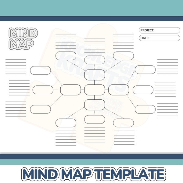 Printable Mind Map - Etsy