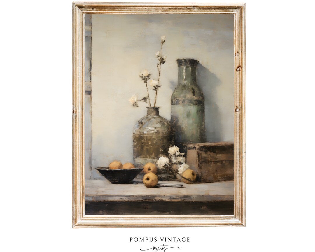 Vintage Kitchen Still Life Art Print Cottage Wall Art PRINTABLE ...