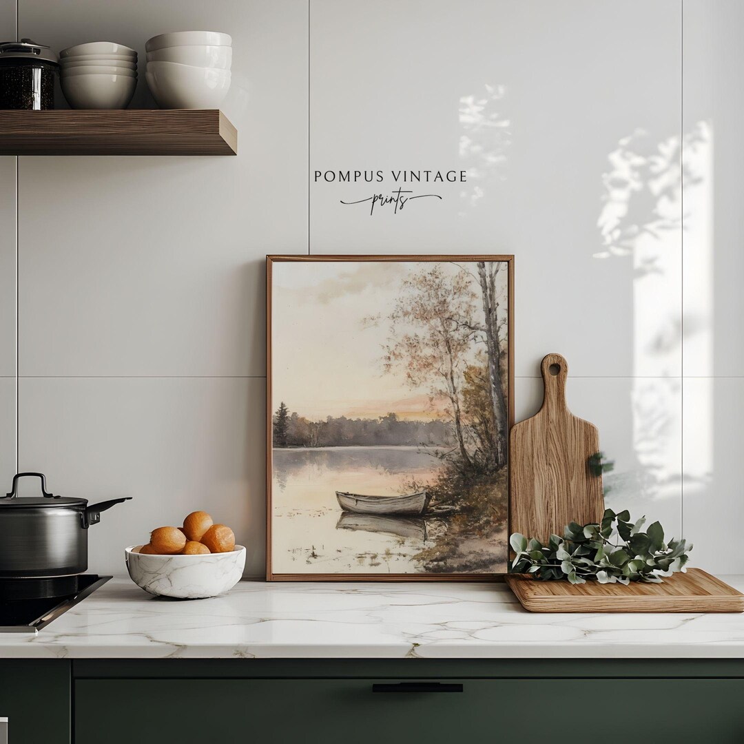 Lowcountry Sunrise Pastel Landscape Print | Coastal Marsh Sunset ...