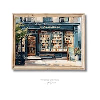 Library Art - Etsy