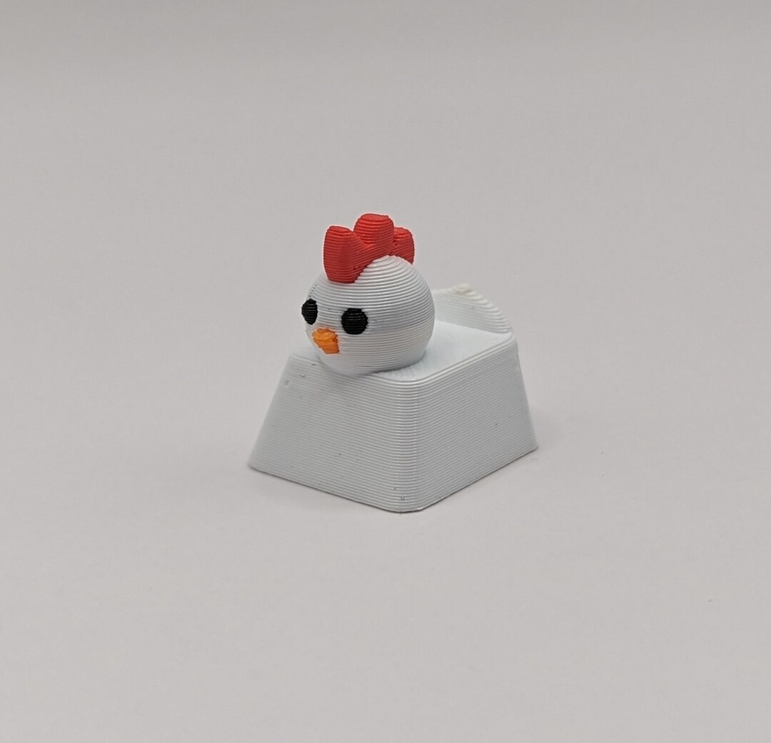 Custom Chicken Keycap 3D Printed MX Switch Keycap Gift Cute - Etsy