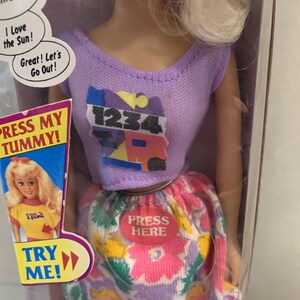 1992 Talking Tina Fashion Doll - Toymax - NRFB - Etsy
