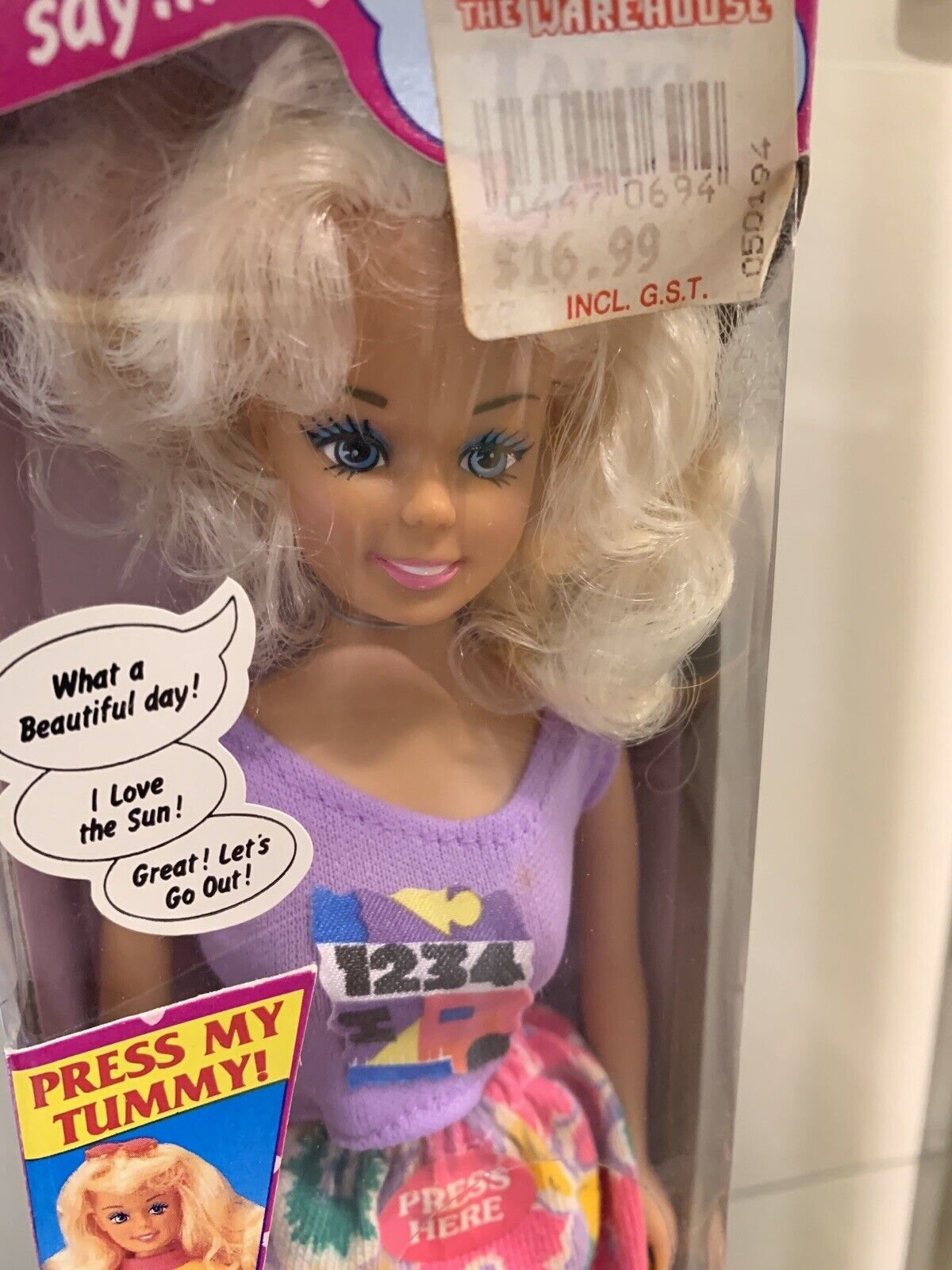 1992 Talking Tina Fashion Doll - Toymax - NRFB - Etsy