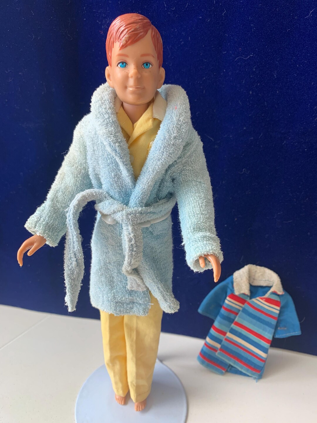 Vintage Barbie 1963 Ricky Doll (skippers Friend) Wearing #1501 Lights ...