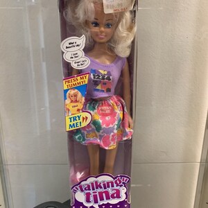 1992 Talking Tina Fashion Doll - Toymax - NRFB - Etsy