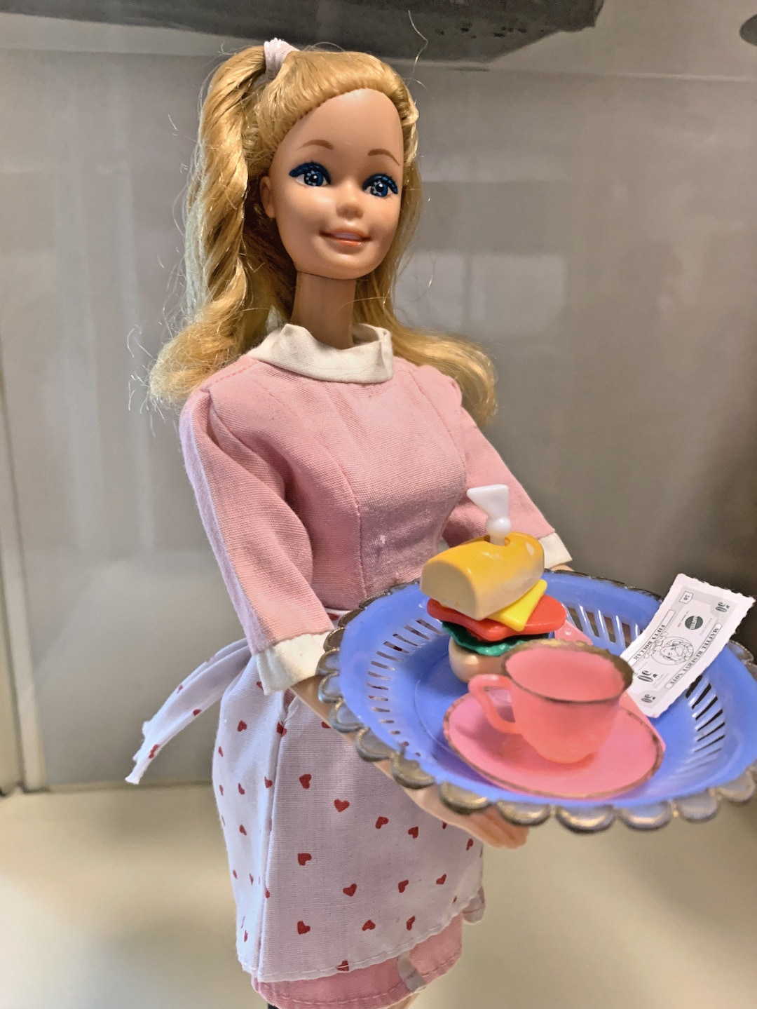 Mattel Vintage 1983 'my First Barbie' Waitress/diner Style With ...