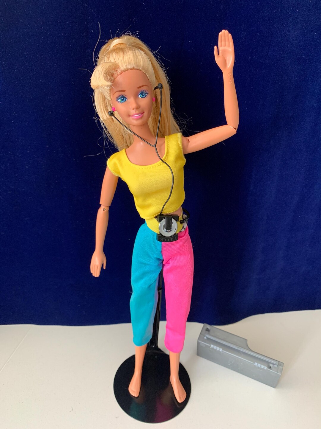 Vintage 1996 Workin' Out Barbie in Retro Outfit - Etsy