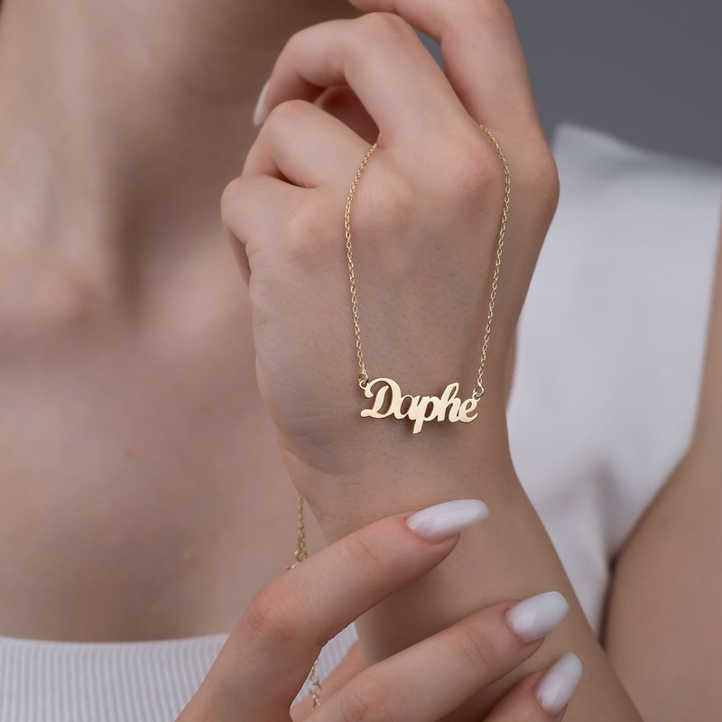 Personalized Name Necklace - Etsy