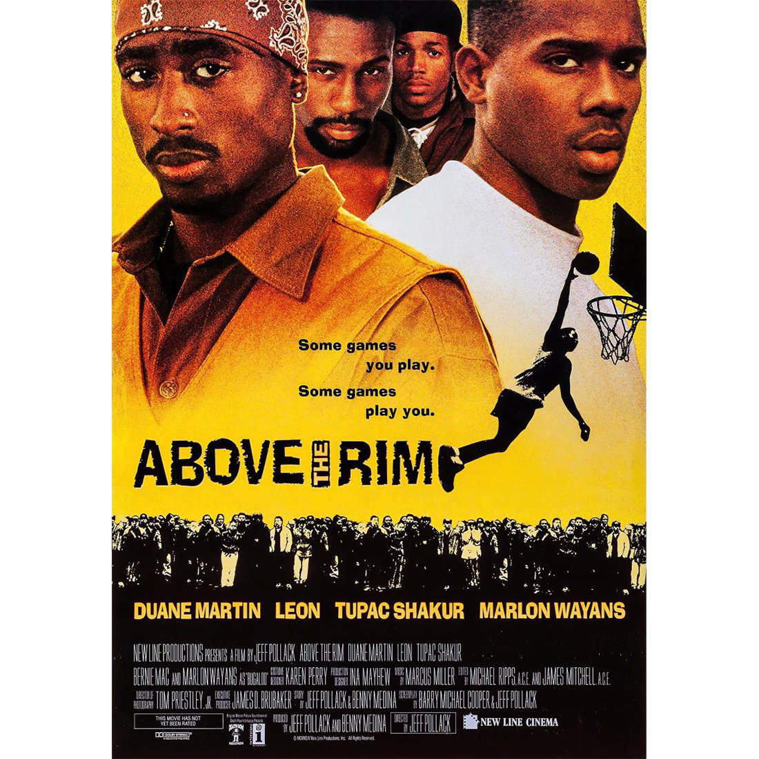 Above the Rim Movie Poster Tupac Shakur Duane Martin Marlon - Etsy