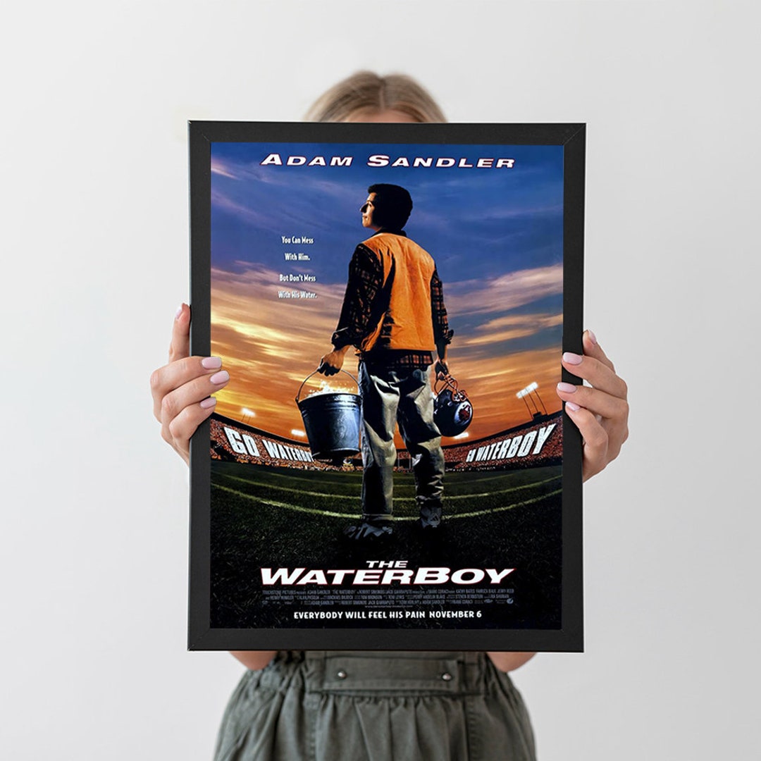 The Waterboy Movie Poster Adam Sandler Back Water Boy A4 A3 - Etsy