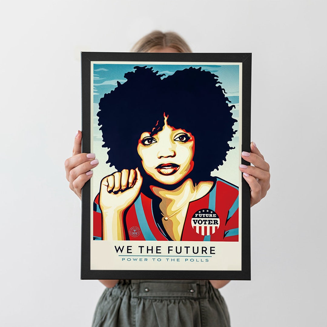We the Future Voter Power Poster Autumn Home Decor A4 A3 A2 - Etsy