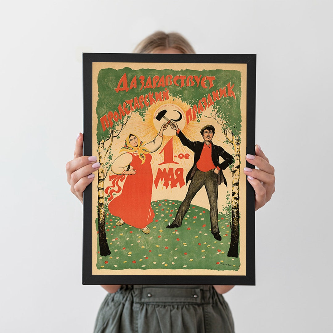 Soviet Poster Ivan Vasilyevich Simakov St Petersburg Publishing House ...