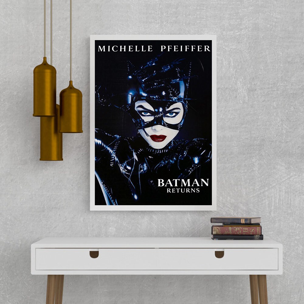 Catwoman Michelle Pfeiffer Poster Cat Woman A4 A3 A2 Home - Etsy