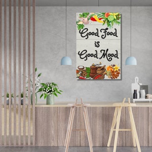 Good Food is Good Mood, Kitchen Quotes, Eat Well, Inspirational Quotes ...