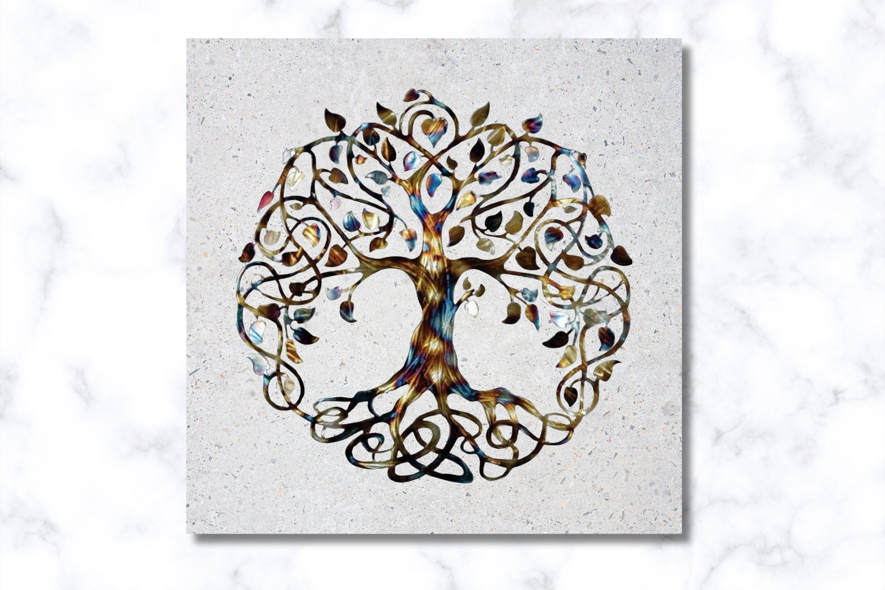 Tree of Life Poster, Tree of Life Canvas, Spiritual Artwork, Wall Art ...