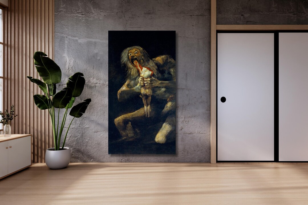 Saturn Devouring His Son, Francisco Goya, Saturno Devorando a Su Hijo ...