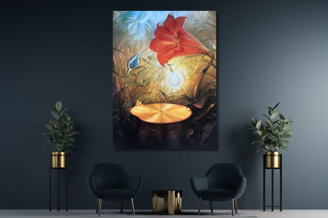 Music of the Woods by Vladimir Kush, Print Canvas, High Quality Wall ...