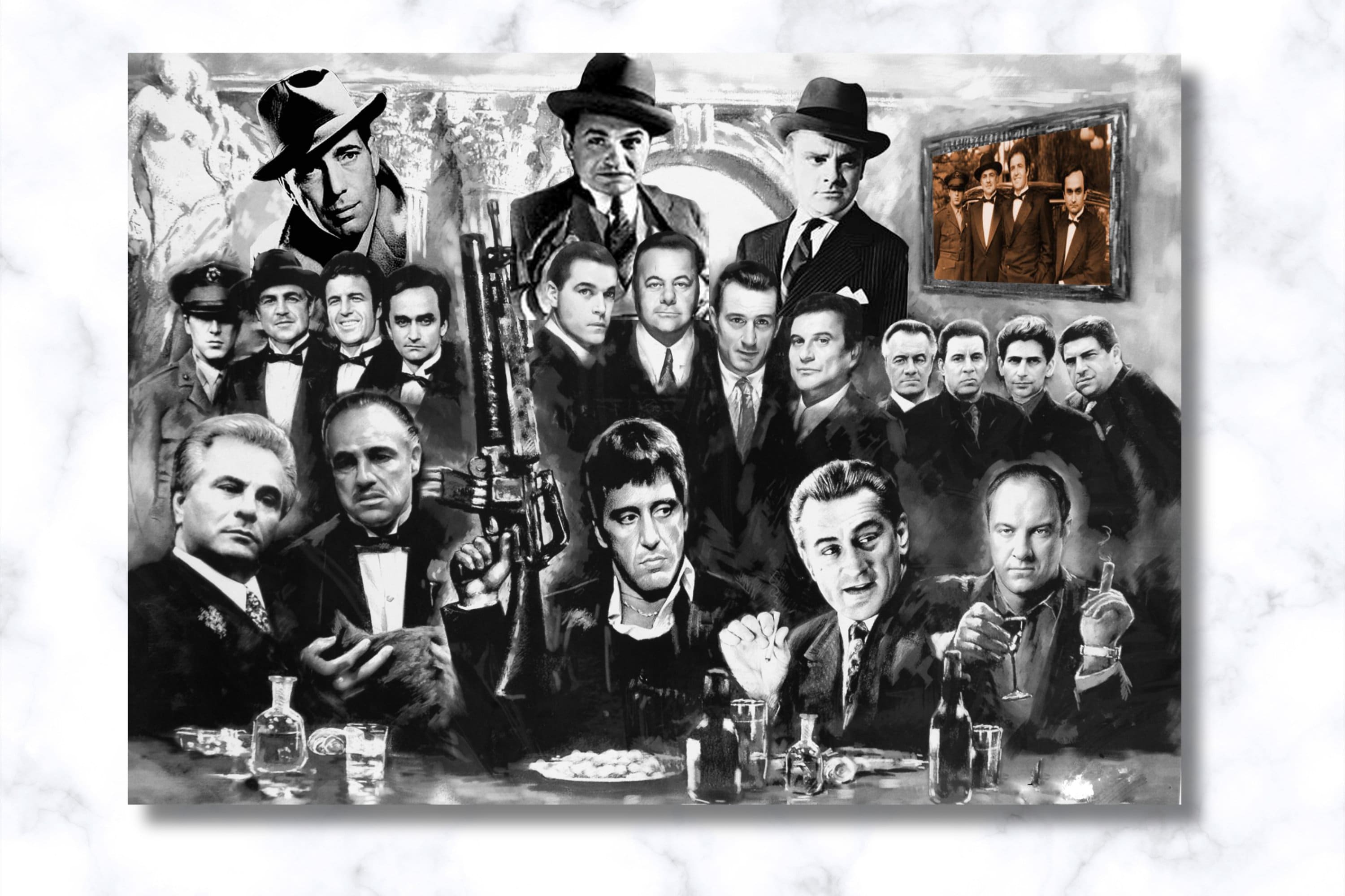 All Gangsters Canvas Poster, Gangsters Prints Art, Gangsters Movies ...