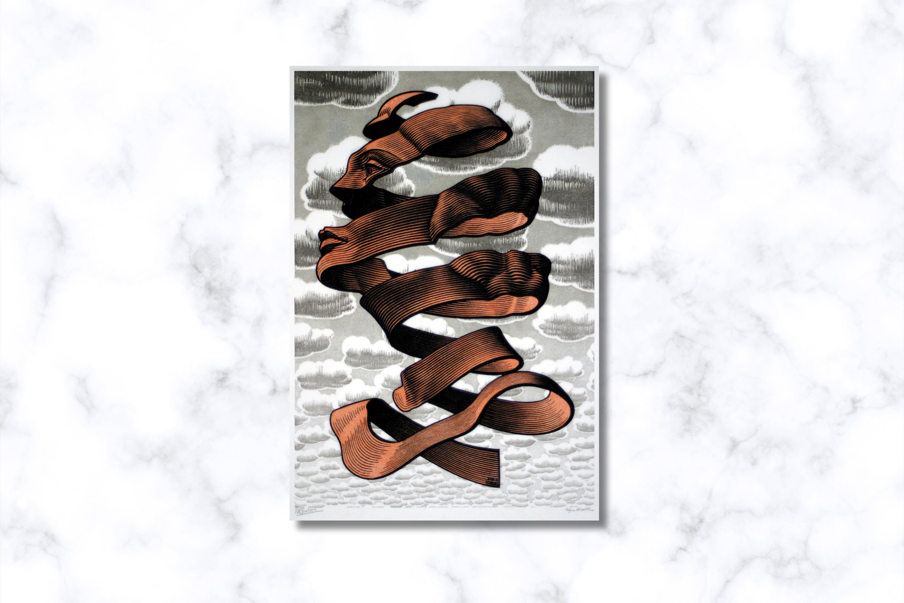 Rind by Maurits Cornelis Escher, Maurits Cornelis Escher Canvas Art ...