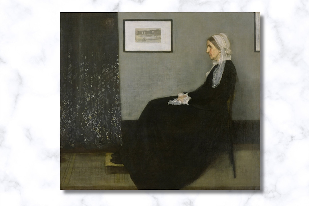 Whistler's Mother, James Mcneill Whistler, Arrangement in Grey and ...