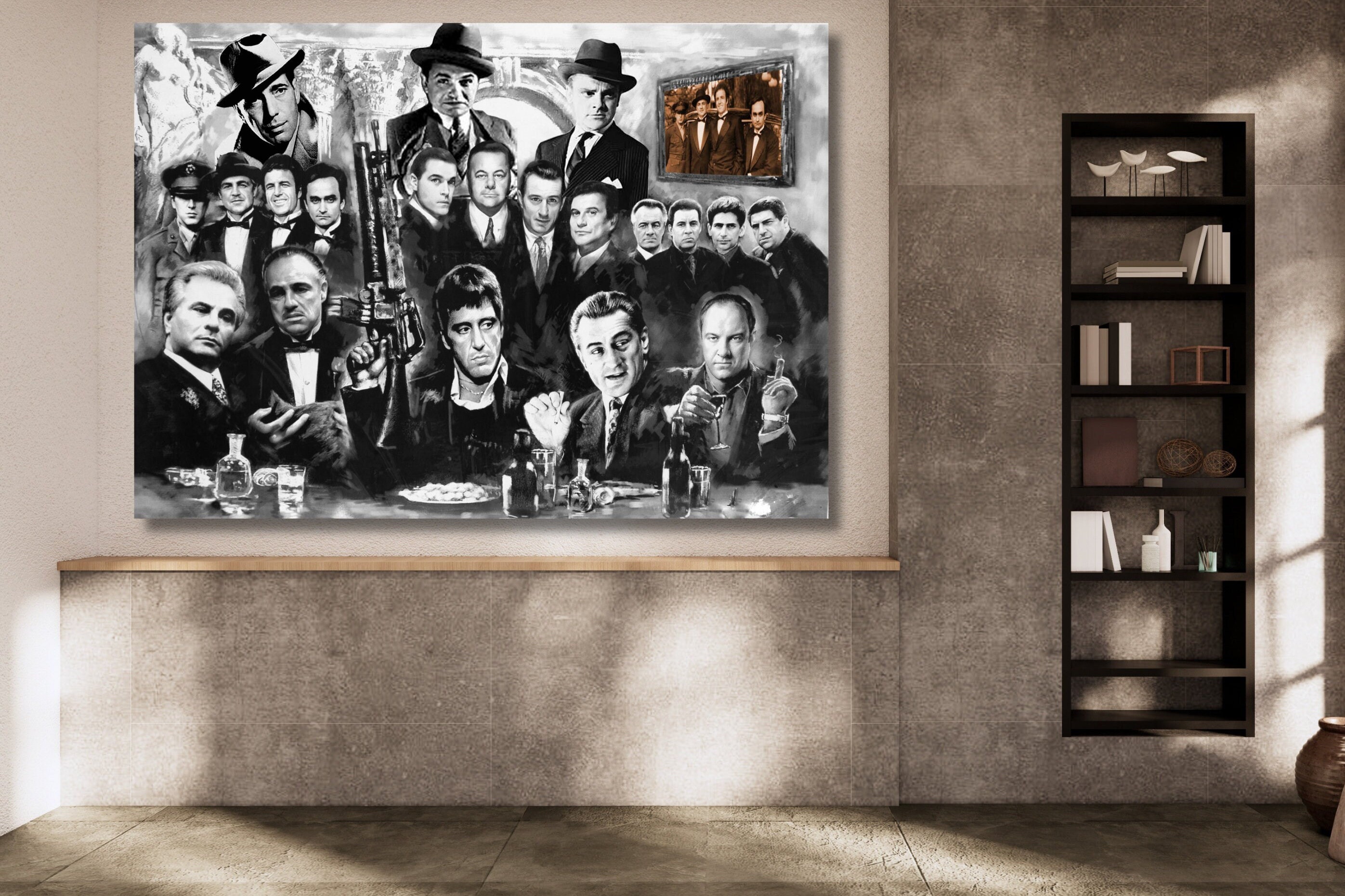 All Gangsters Canvas Poster, Gangsters Prints Art, Gangsters Movies ...