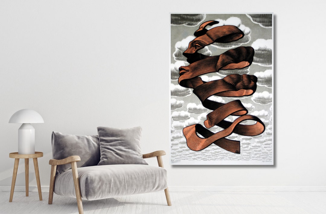 Rind by Maurits Cornelis Escher, Maurits Cornelis Escher Canvas Art ...