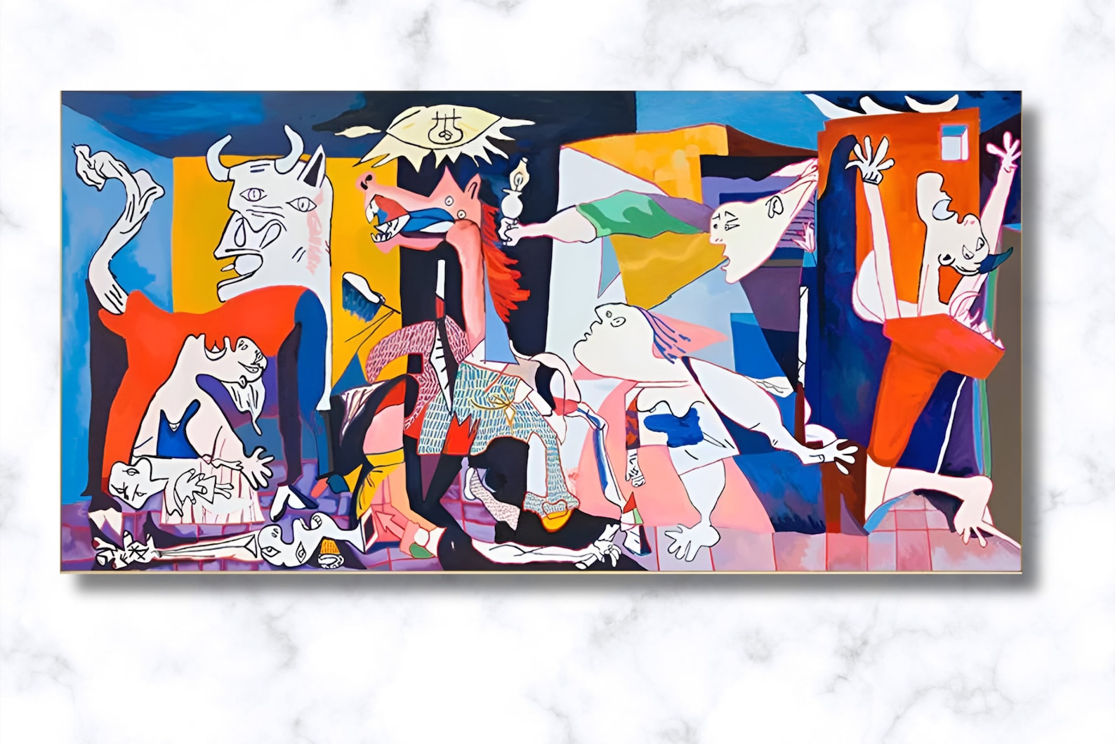 Guernica by Pablo Picasso Painting, Picasso Guernica Canvas Print ...