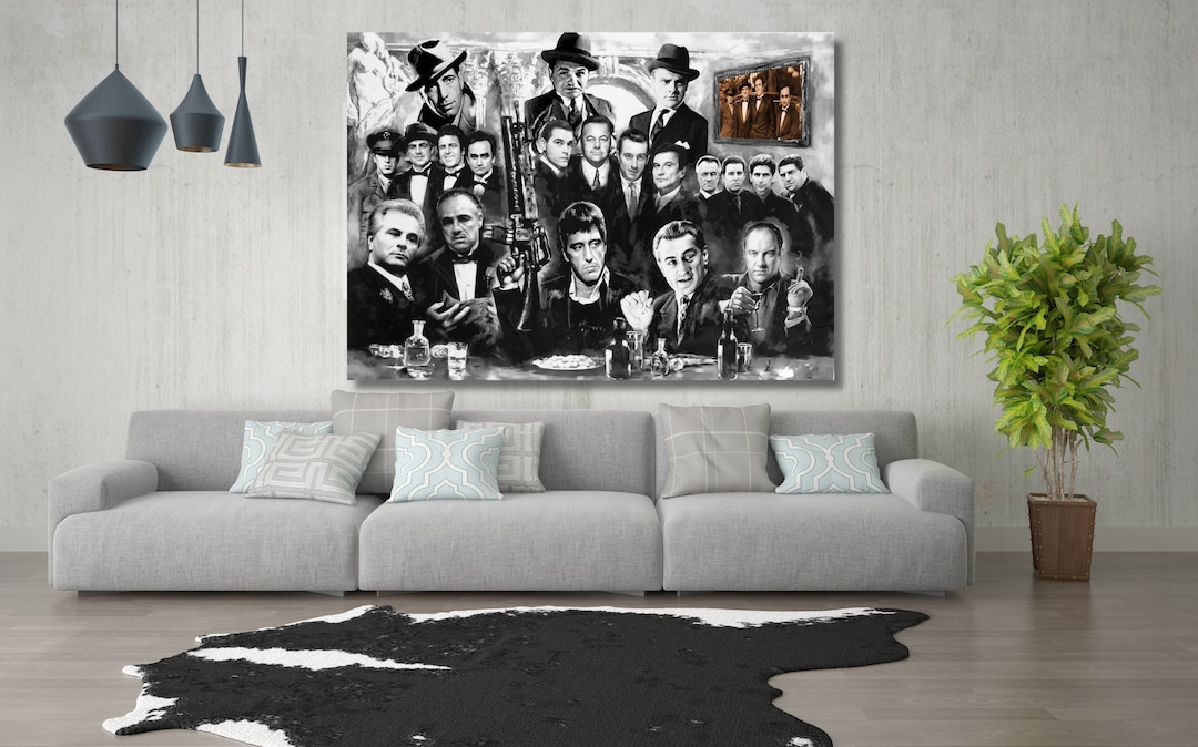 All Gangsters Canvas Poster, Gangsters Prints Art, Gangsters Movies ...