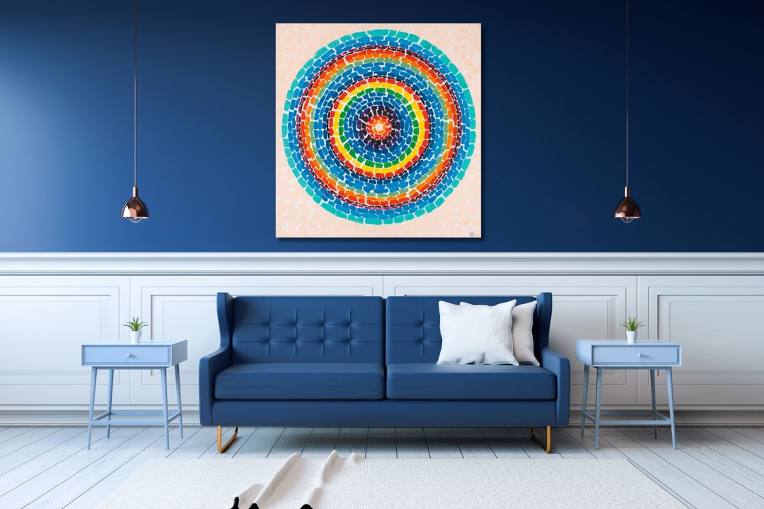 Wind Dancing With Spring Flowers by Alma Thomas, Colourful Art ...